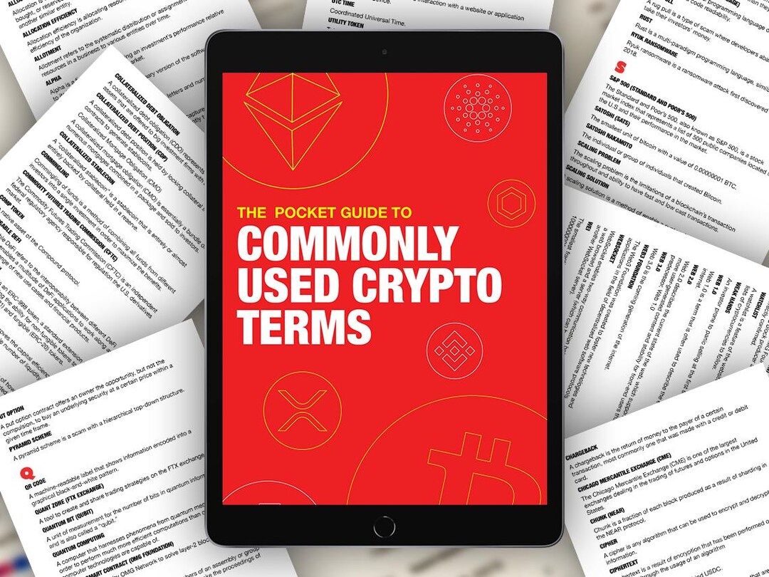 The Pocket Guide to Commonly Used Crypto Terms ebook, 100 Pages, 1000 ...