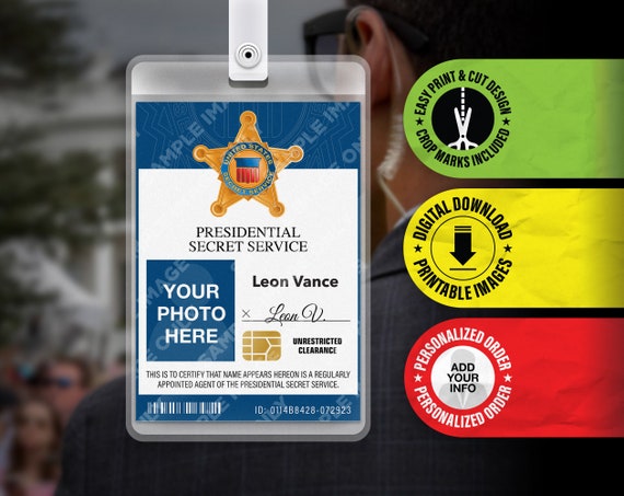 Security Guard Badge Template