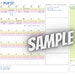 Monthly Personal Calendar Template Downloadable - Etsy