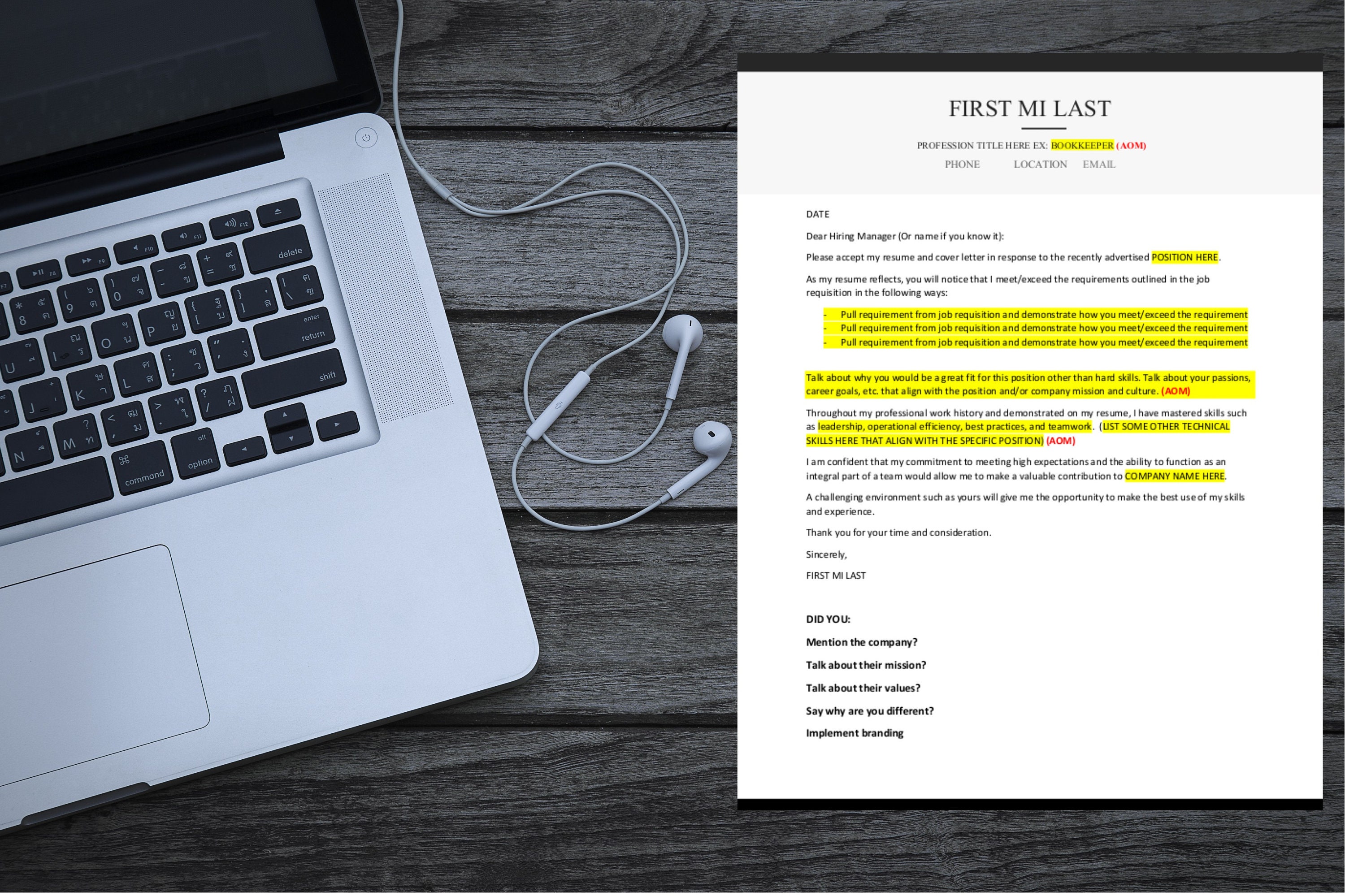 Cover Letter 101 | Cover Letter Template | Clean Modern Professional ...