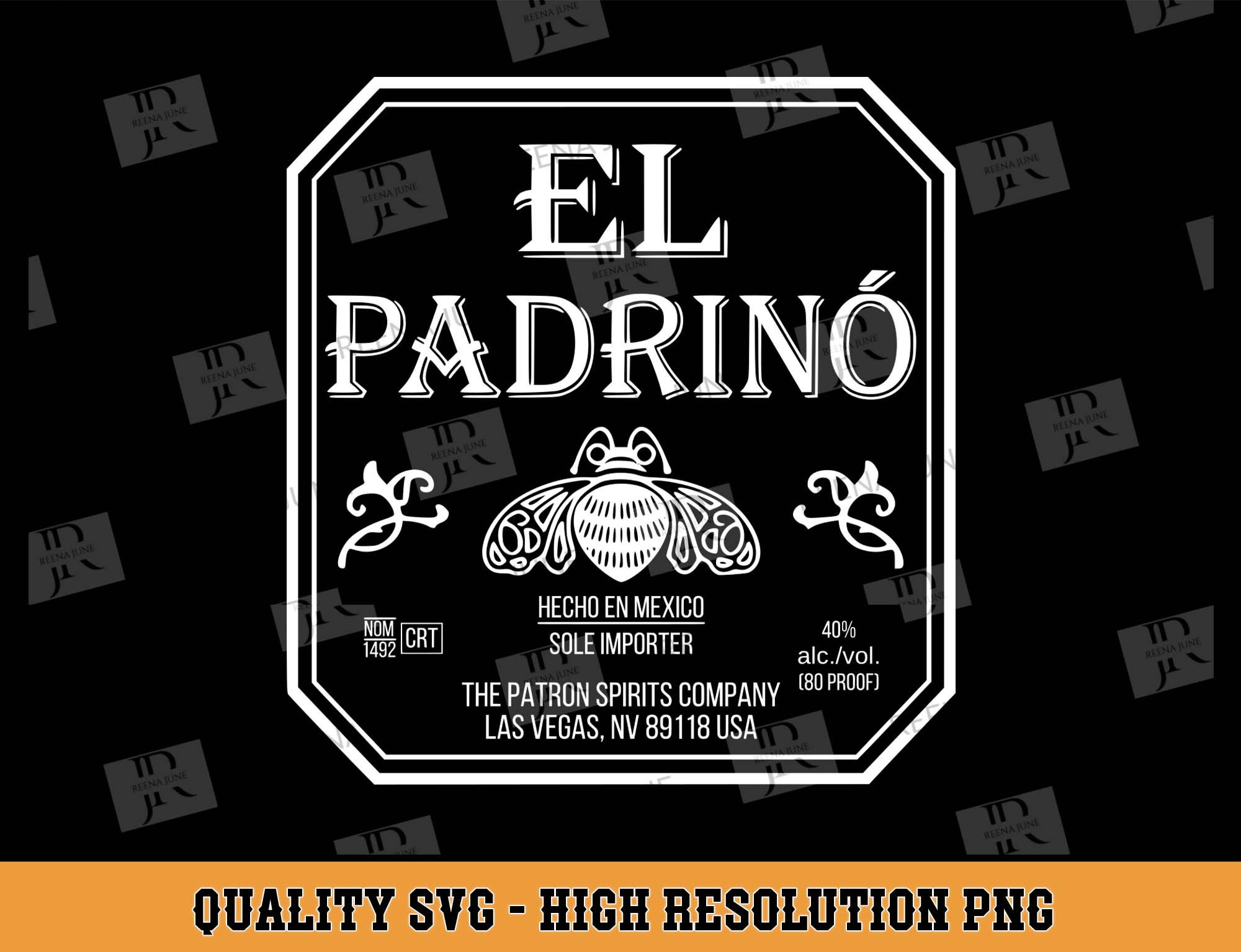 Madrina Y Padrino Patron SVG Bundle: Spanish Shirt Designs (digital ...