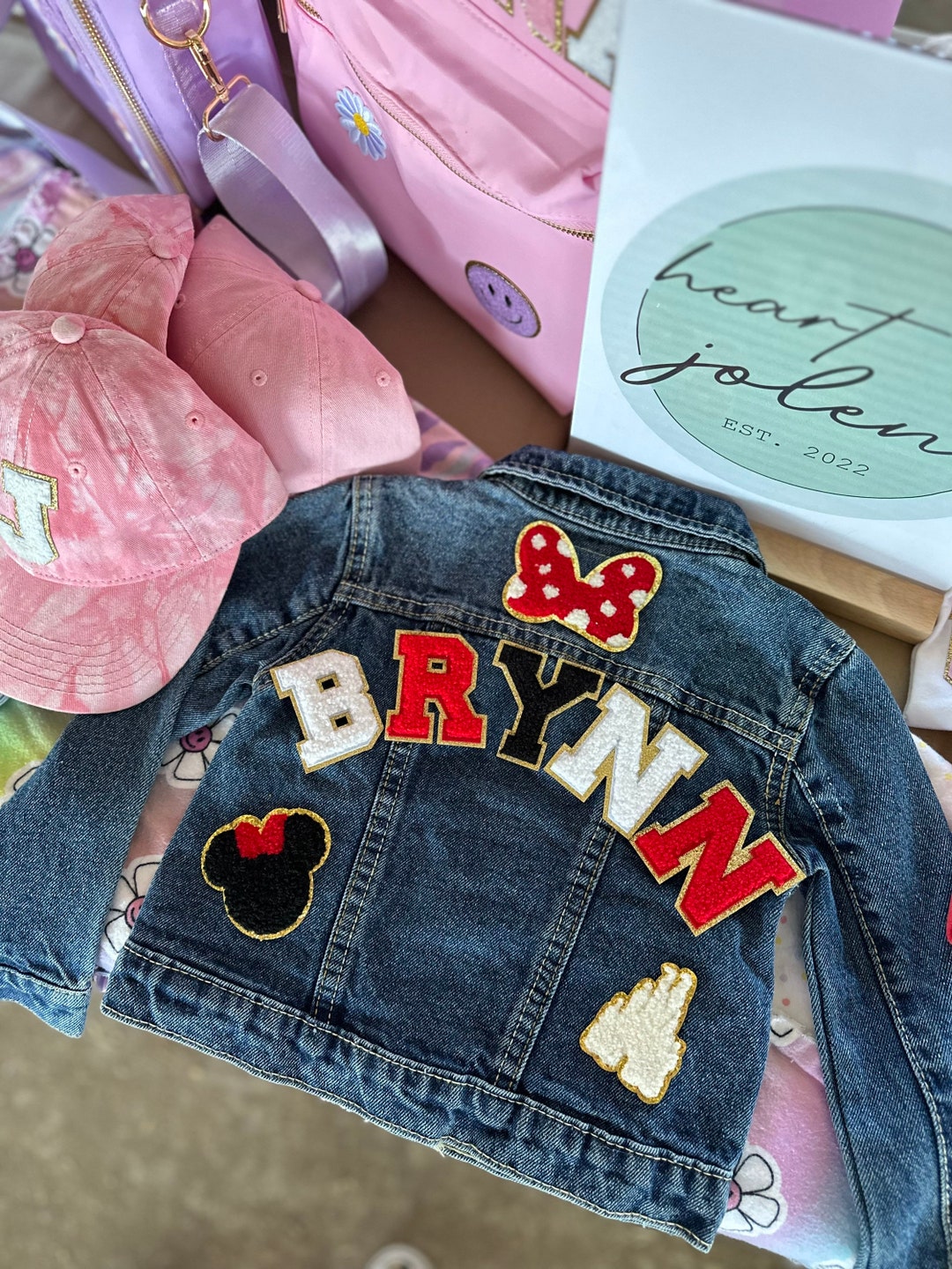 Custom Girls Disney Jean Jacket - Etsy