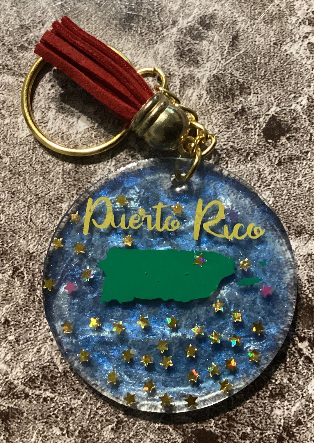 Puerto Rico Key Chain,puerto Rico,boricua Key Chain,latino Key Chain ...