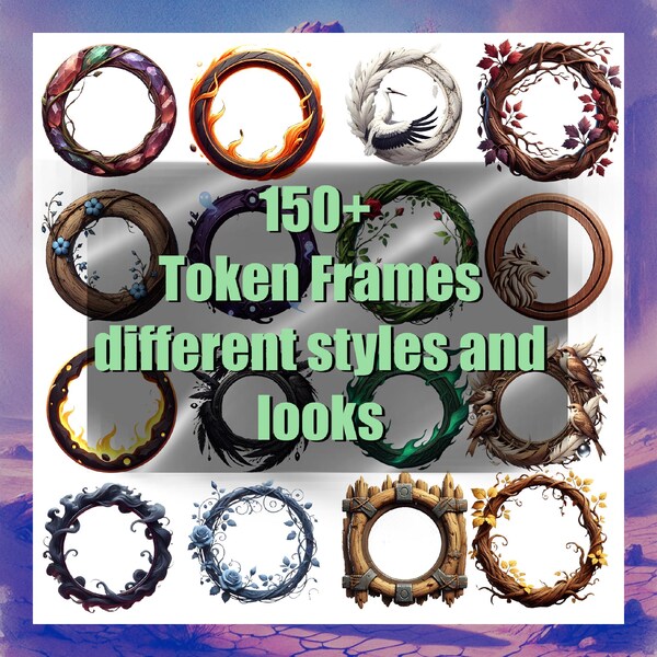 D&d Token Border - Etsy