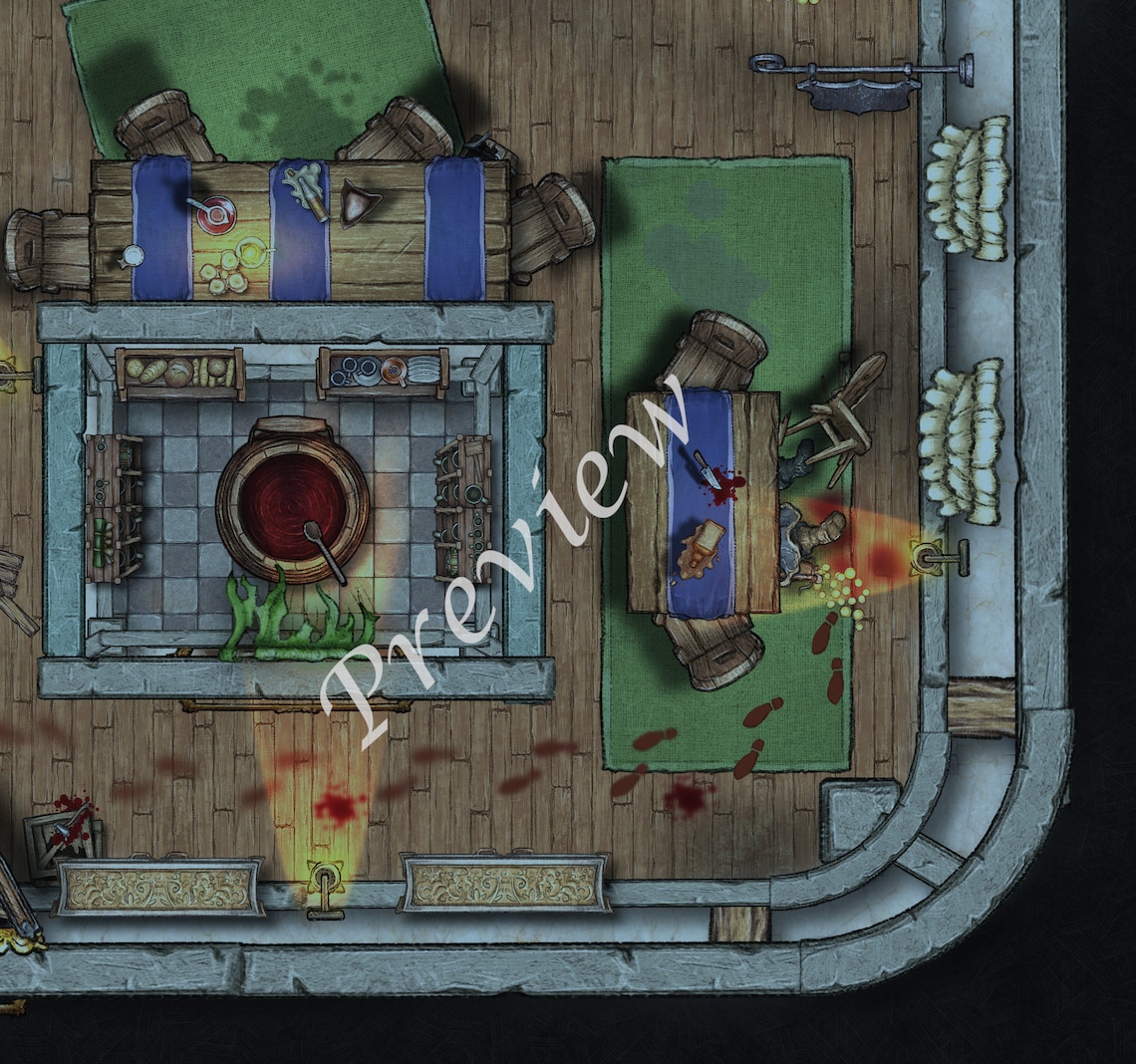 Brewer Map, Dnd Battle Map, D&D, Battlemap, Dungeons and Dragons, 5e ...