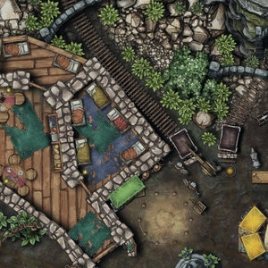 DND Town Map, Terrain, Fantasy, Dnd Battle Map, D&D, Battlemap ...