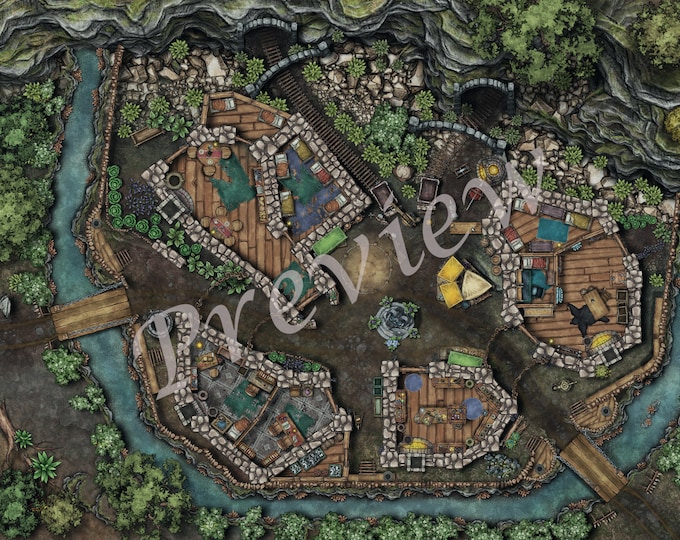 Castle Battle Map, DnD Battle Map, D&D, Battlemap, Dungeons and Dragons ...