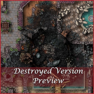 Castle Battle Map, Dnd Battle Map, D&D, Battlemap, Dungeons and Dragons ...