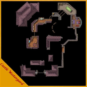 Castle Battle Map, Dnd Battle Map, D&D, Battlemap, Dungeons and Dragons ...