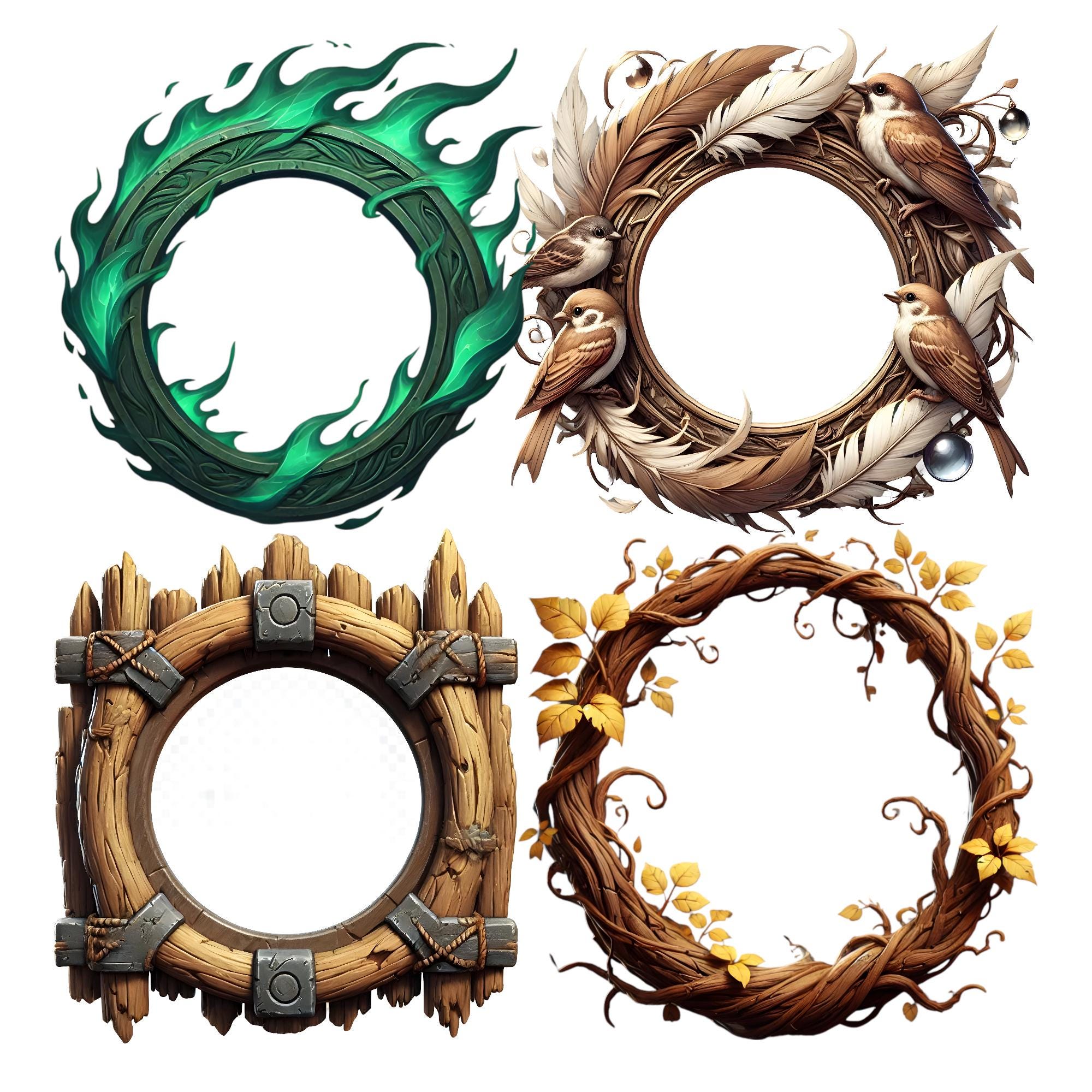 DND 500+ Token Frame Pack - Token Borders for Fantasy Ttrpg's ...