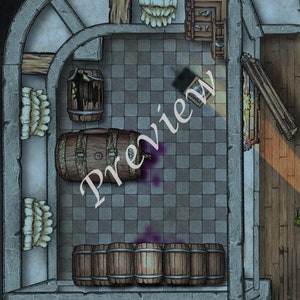 Brewer Battle Map, Dnd Map, D&D, Grid Map, Dungeonmaster Tools ...