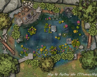 Castle Battle Map, Dnd Battle Map, D&D, Battlemap, Dungeons and Dragons ...