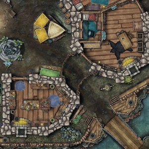 DND Town Map, Terrain, Fantasy, Dnd Battle Map, D&D, Battlemap ...