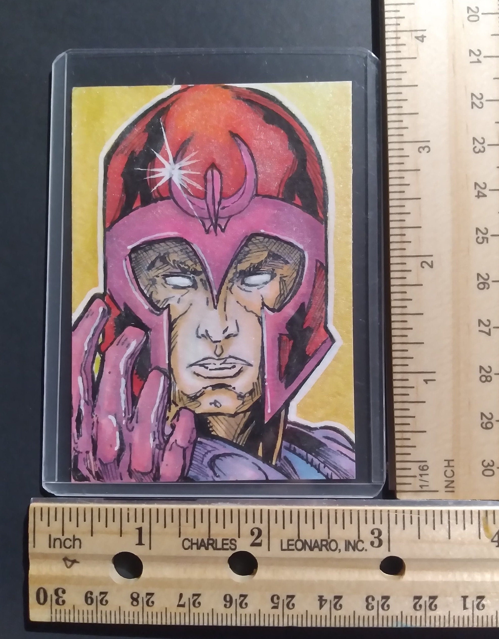 X-men Original Sketch Cards/gambit/magneto/colossus/cyclops/jean Grey ...