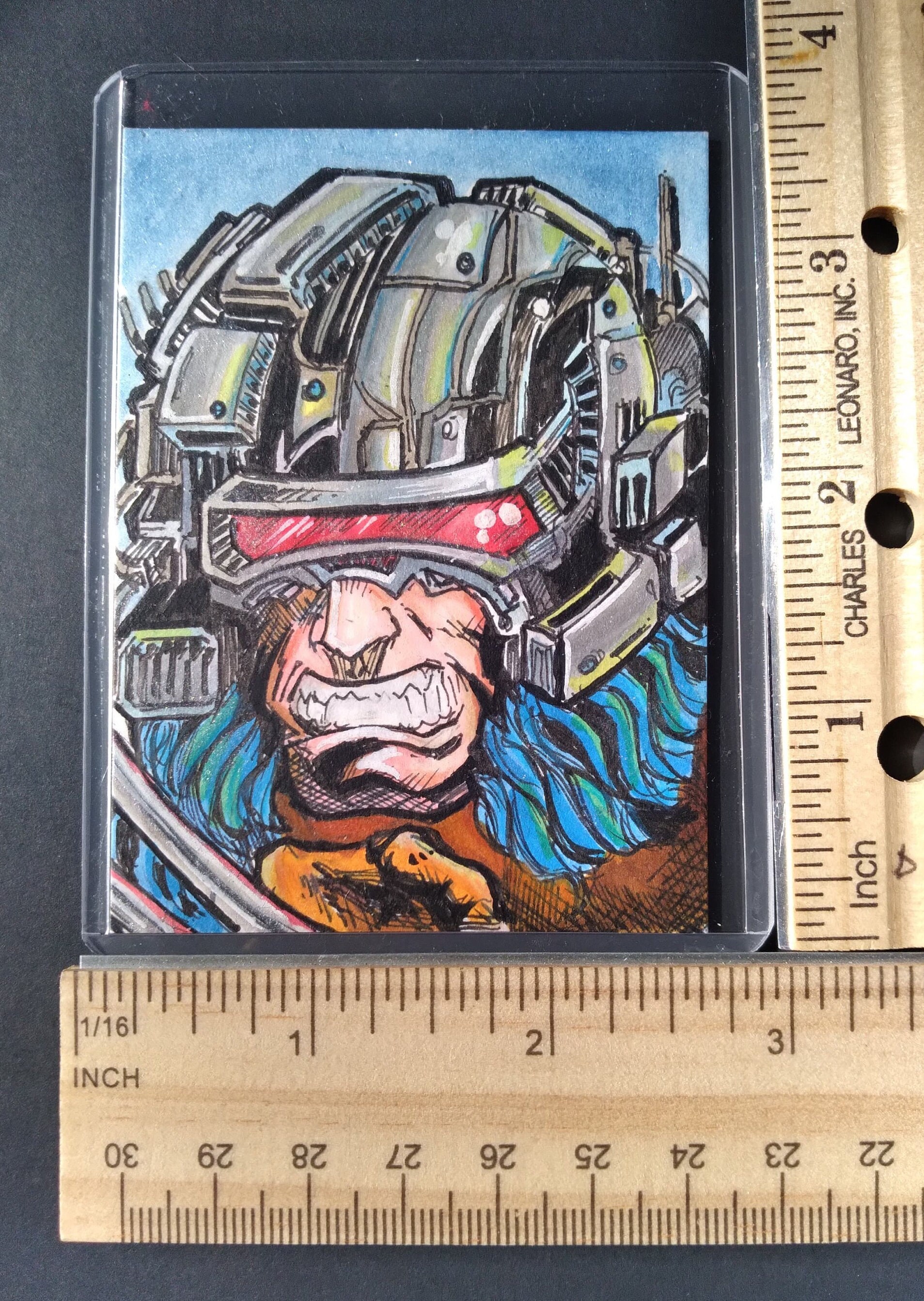 X-men Original Sketch Cards.x23/deadpool/beast/psylo/weapon - Etsy