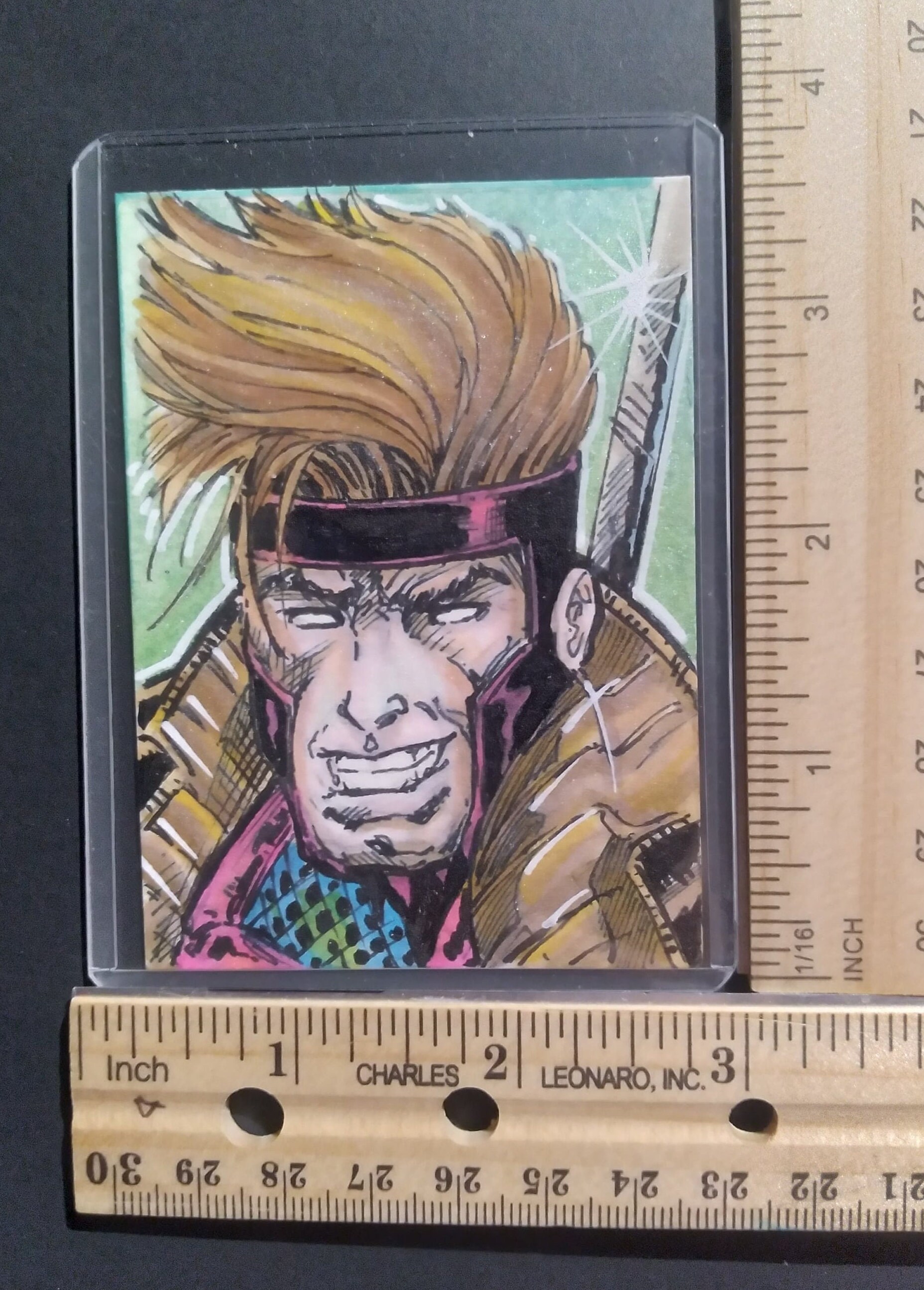 X-men Original Sketch Cards/gambit/magneto/colossus/cyclops/jean Grey ...