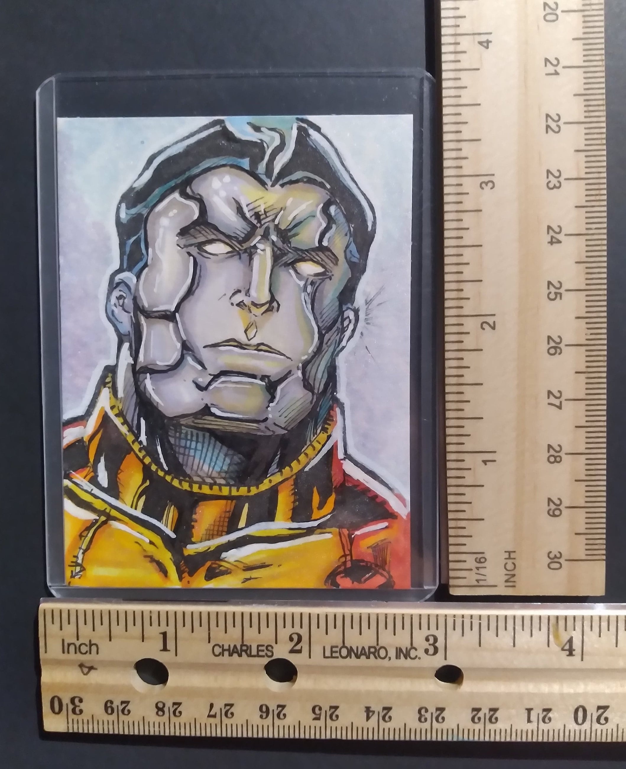 X-men Original Sketch Cards/gambit/magneto/colossus/cyclops/jean Grey ...