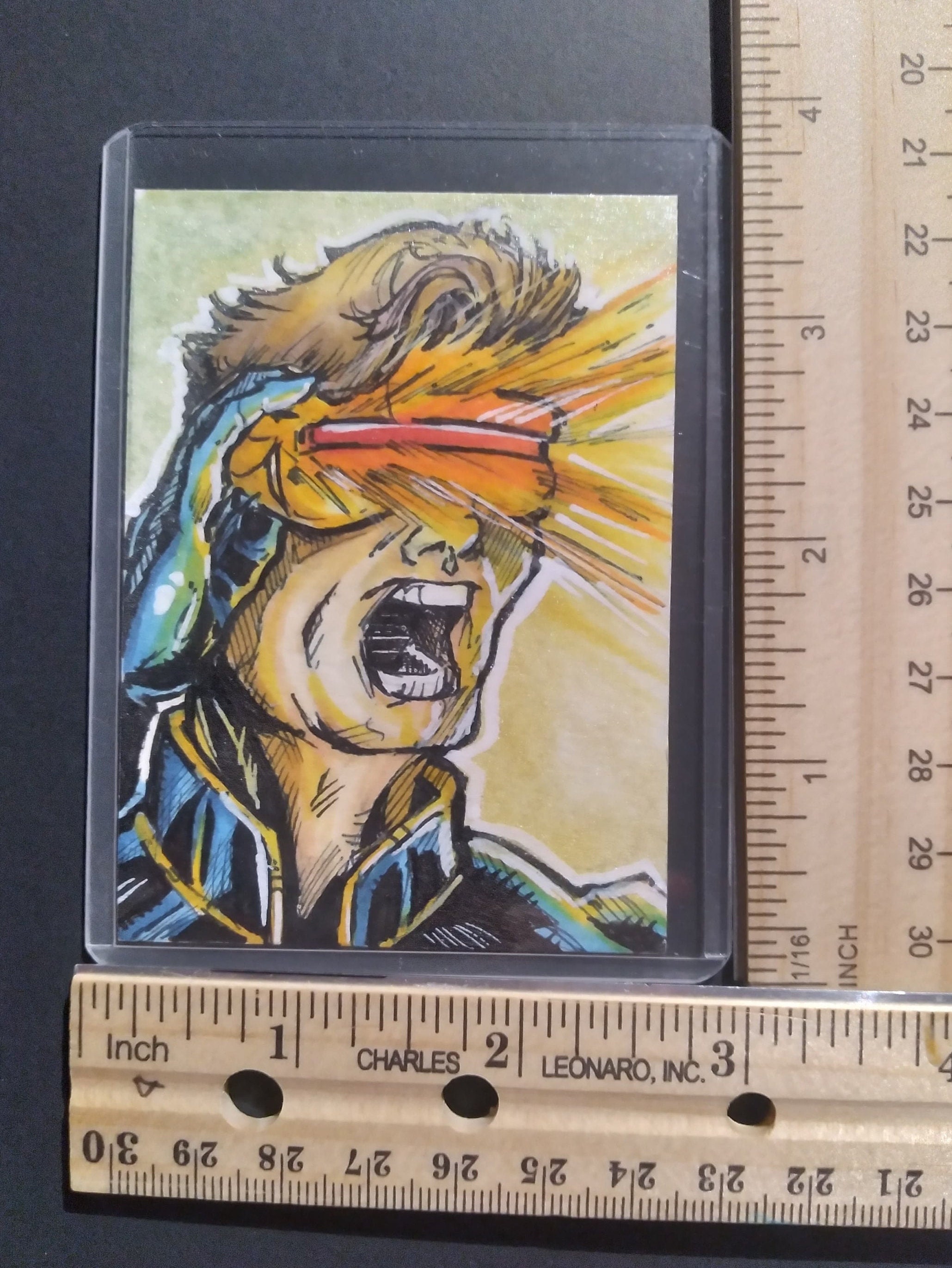 X-men Original Sketch Cards/gambit/magneto/colossus/cyclops/jean Grey ...