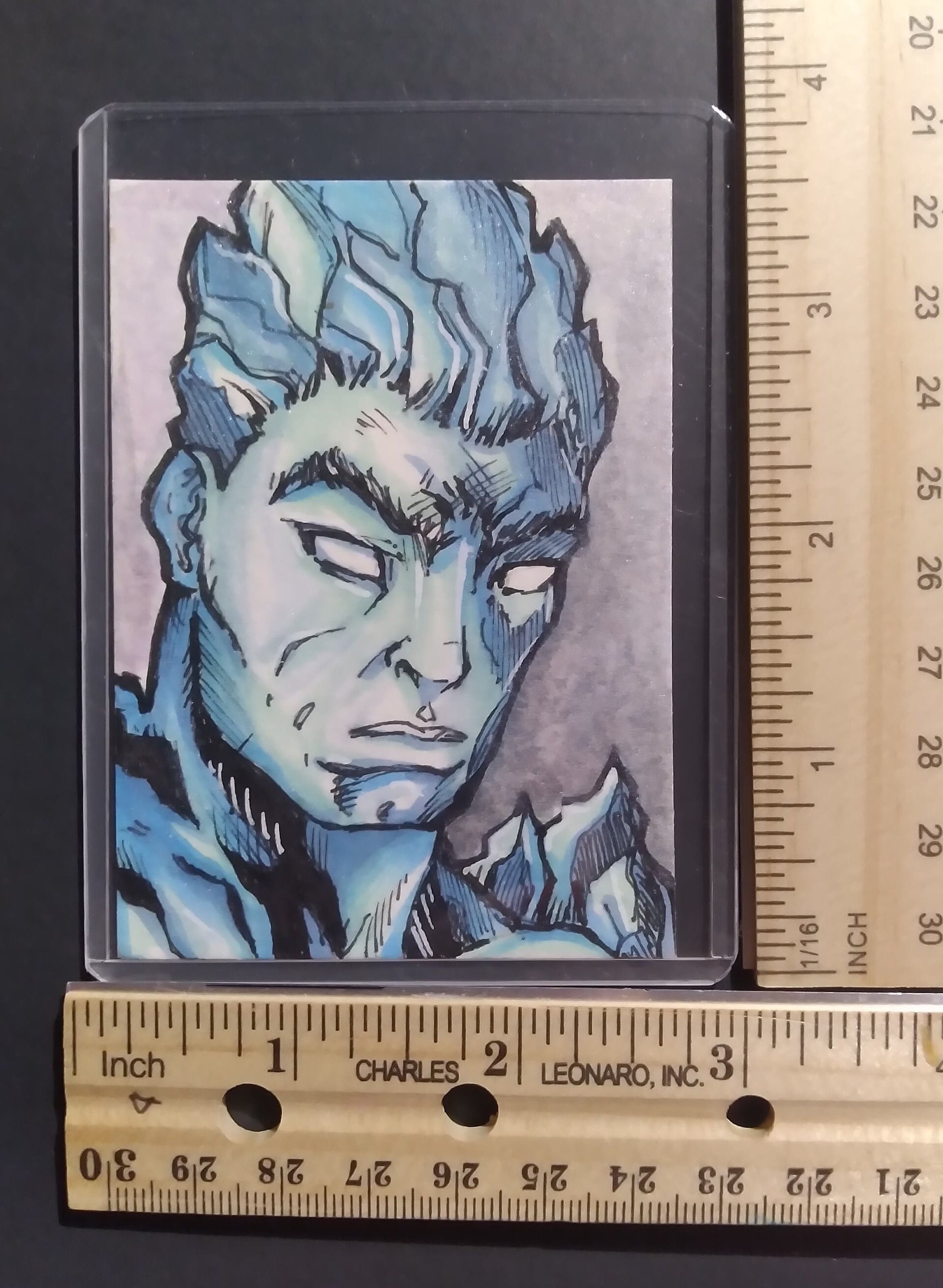 X-men Original Sketch Cards.x23/deadpool/beast/psylo/weapon - Etsy