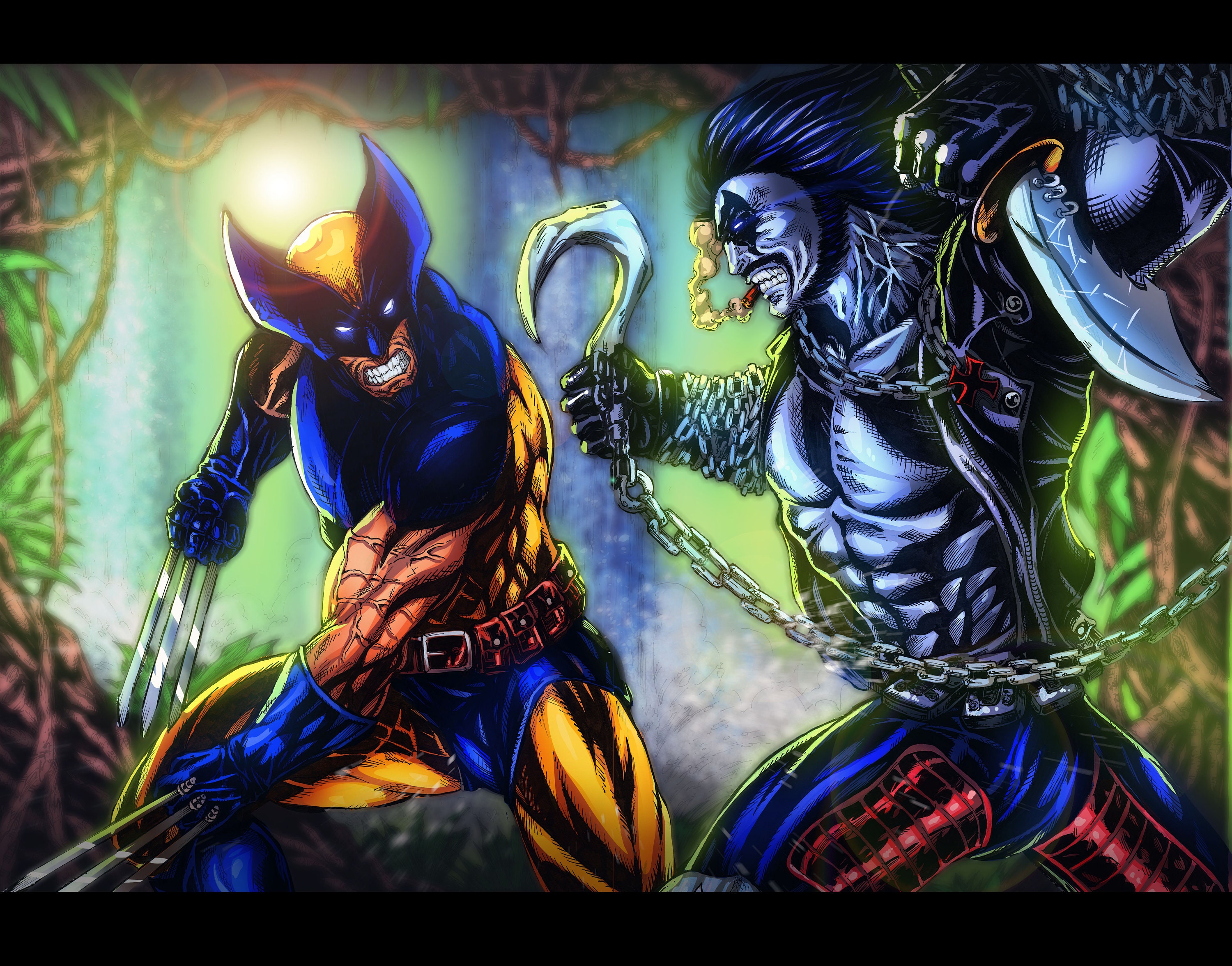 Wolverine & Lobo 11x17 Poster - Etsy