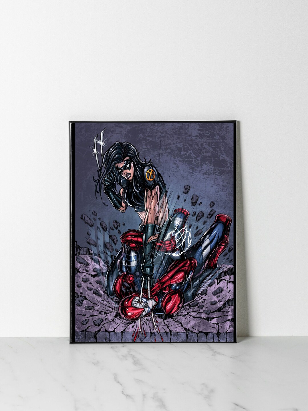 X23 Vs Iron Patriot 11x17 Poster - Etsy
