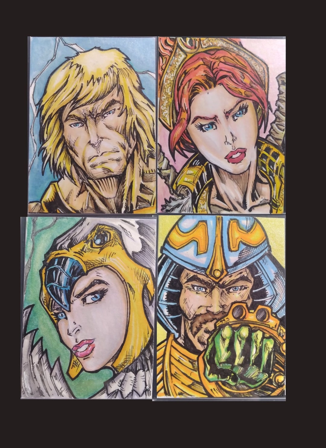 Original Sketch Card Hand-drawn&colored /teela/sorceress of Castle ...