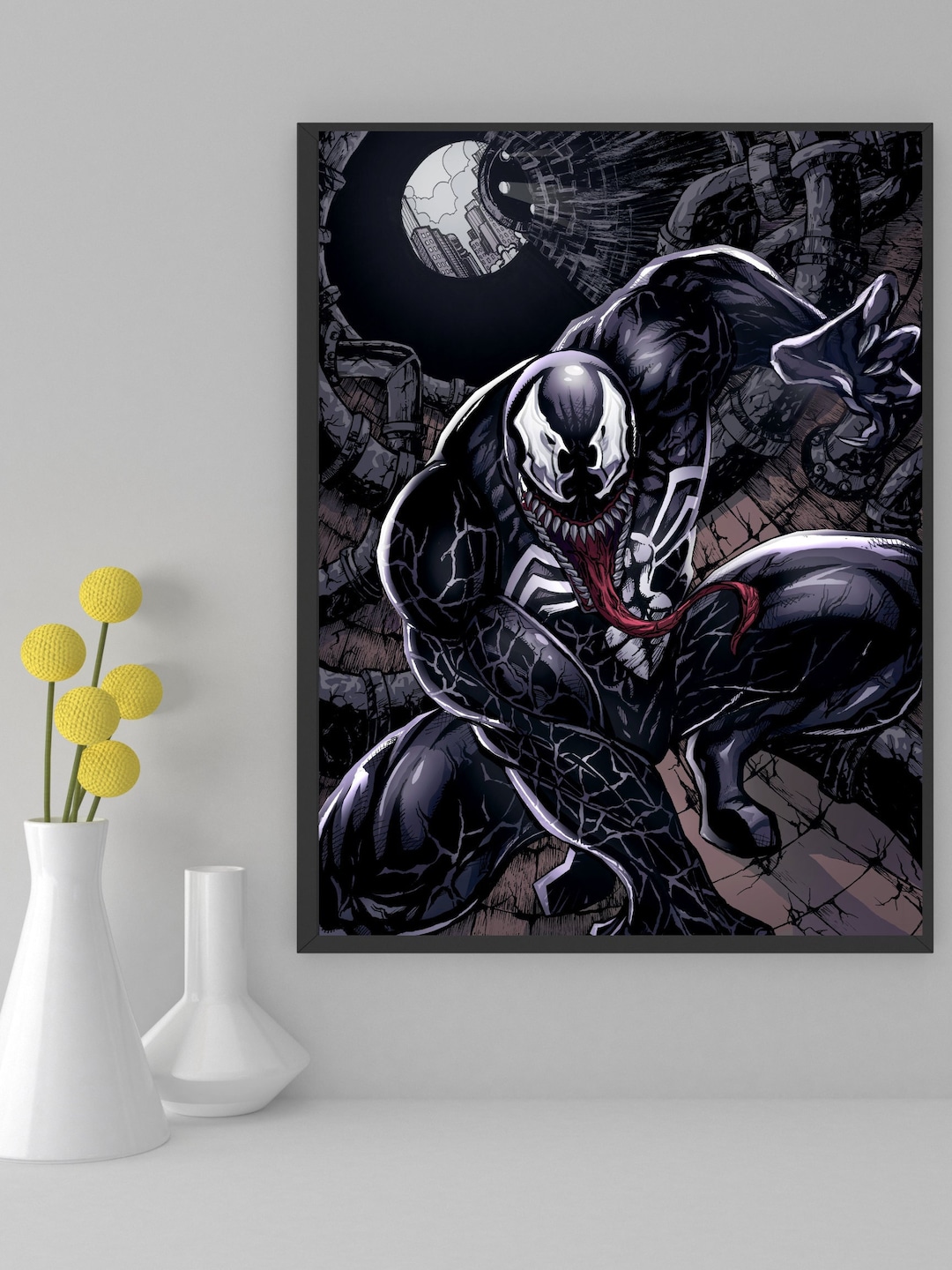 Venom MARVEL 11x17 Poster, Gift for Men/women/kids, Wall Art, Home ...