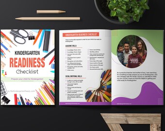 Kindergarten Readiness Checklist - Etsy