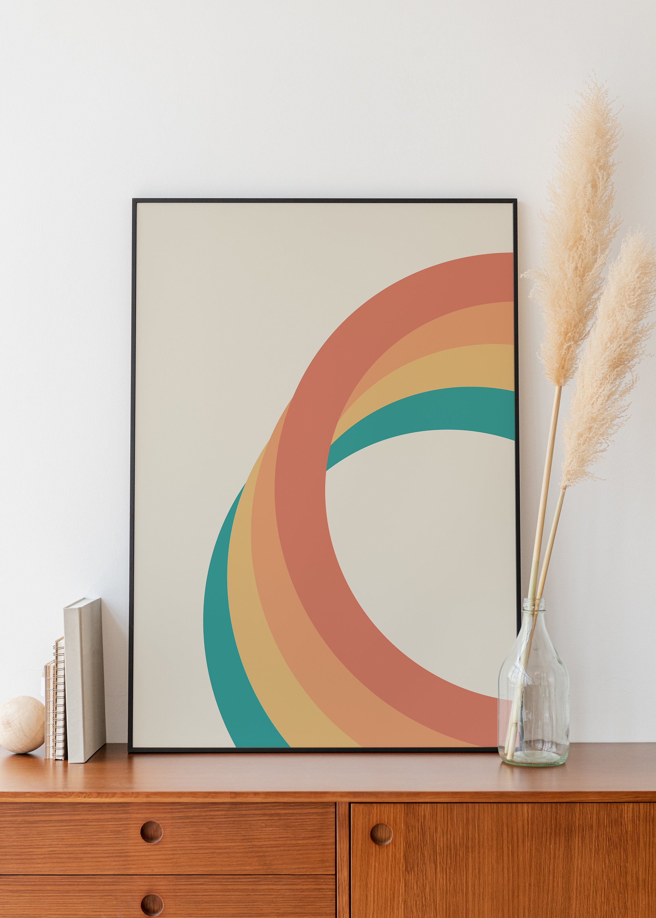 Bauhaus Poster Mid Century Modern Retro Poster Minimalist - Etsy