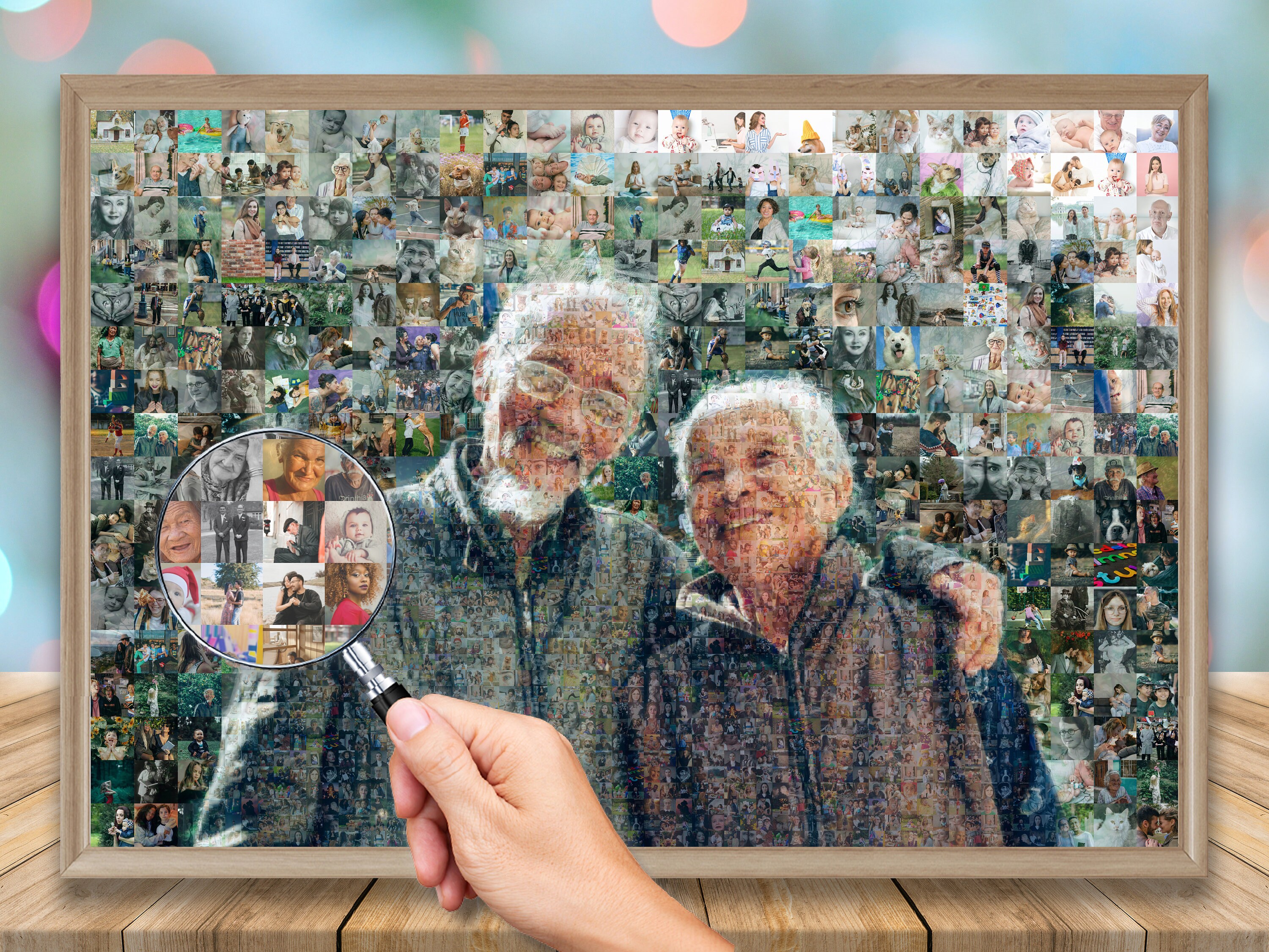Photographic Mosaic Word Software