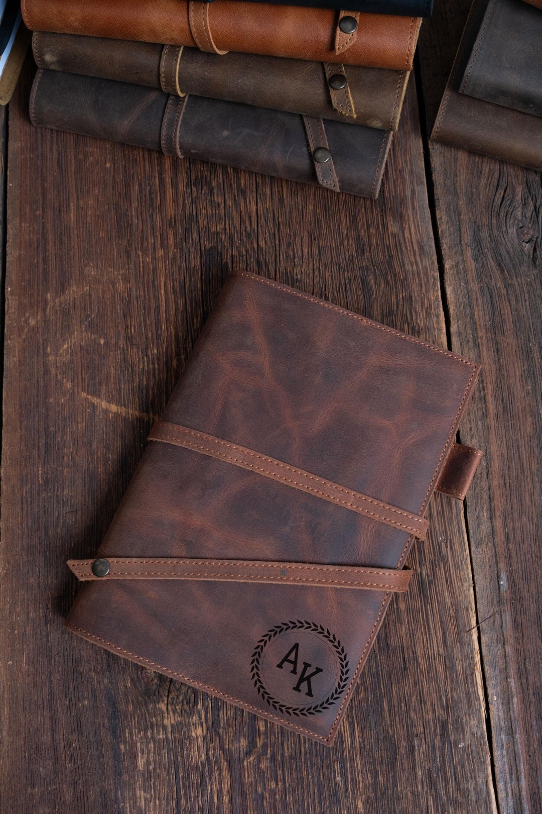 Personalized Leather Journal, Leather Notebook Cover A5, Prayer Journal ...