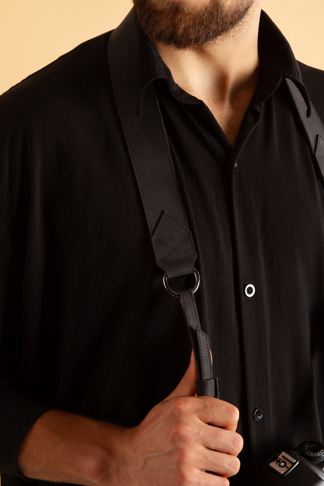 Personalized Leather Camera Strap, Gifts for Photographers DSLR Camera ...