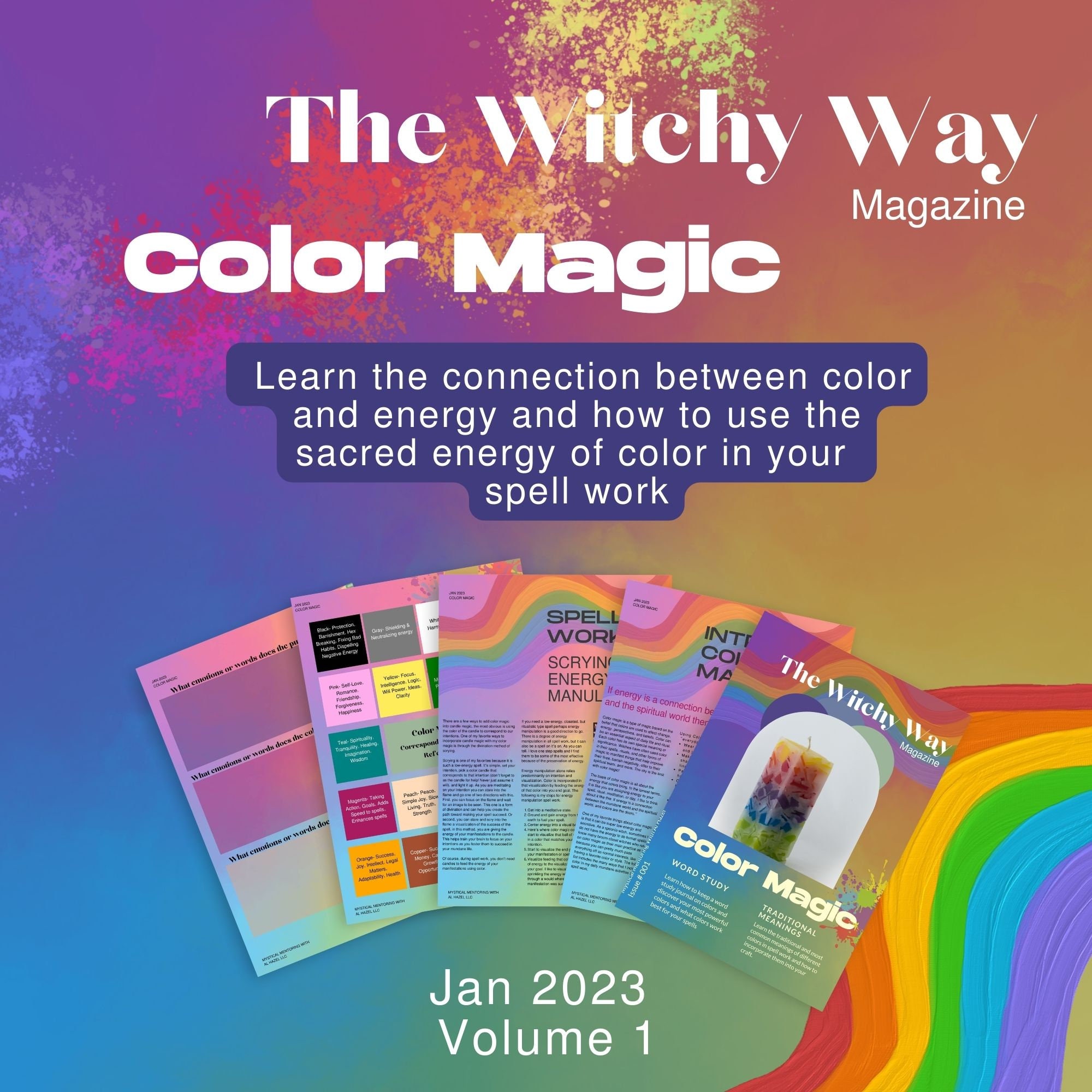 Witchcraft Magazine, Color Magic, Guides for Witches, Learn Witchcraft ...