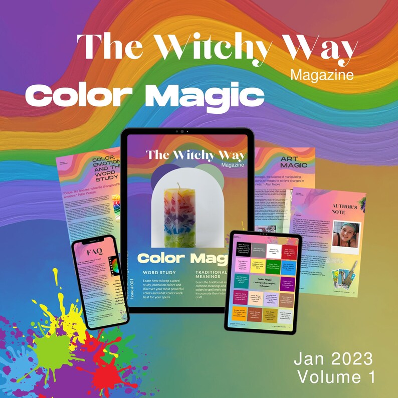 Witchcraft Magazine, Color Magic, Guides for Witches, Learn Witchcraft ...