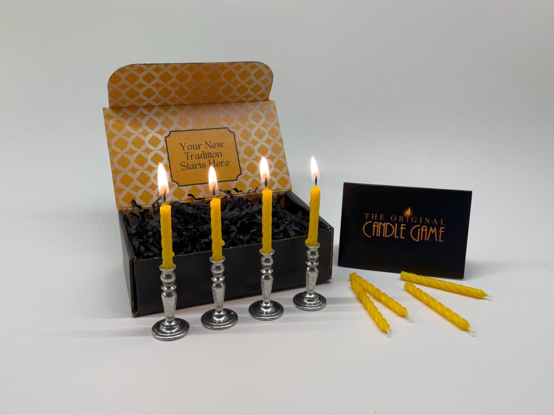 Original Candle Game Dinner Party Activity, Family Game for Christmas ...