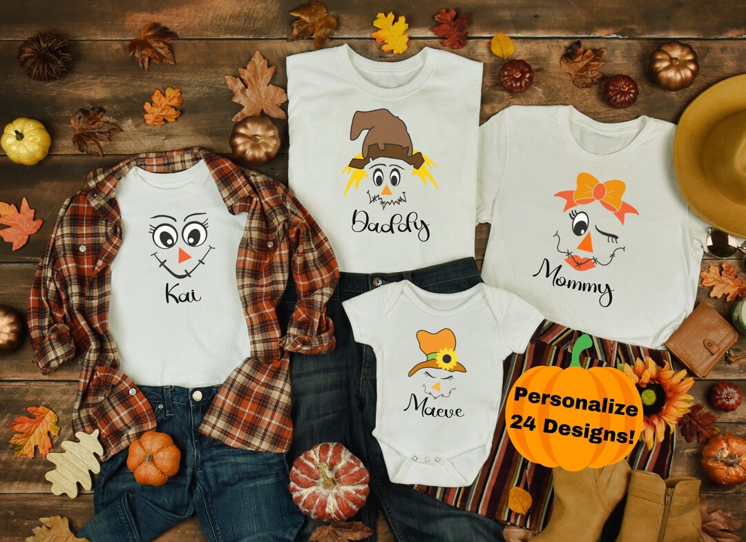 Personalized Family Thanksgiving Shirts, Matching Family Thanksgiving ...