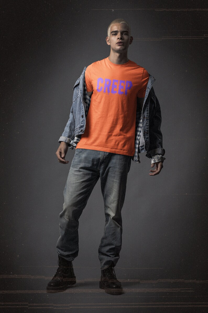 Creep Shirt, Creepy Halloween Shirt, Grunge Style, Slime Splat Tee ...