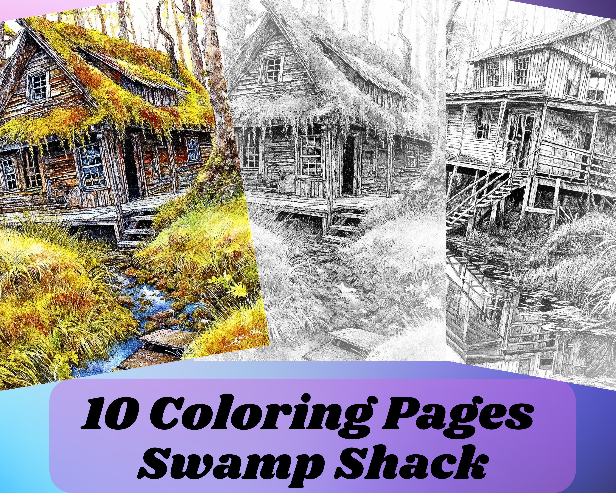 Honey Swamp Coloring Pages
