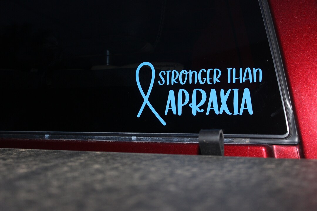 Apraxia Of Speech Permanent Decal Etsy apraxia-of-speech-permanent-decal-etsy