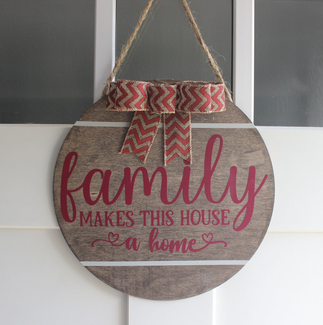 Family Door Sign - Etsy