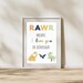 RAWR Means I Love You in Dinosaur Wall Art, Digital Download, Dinosaur ...