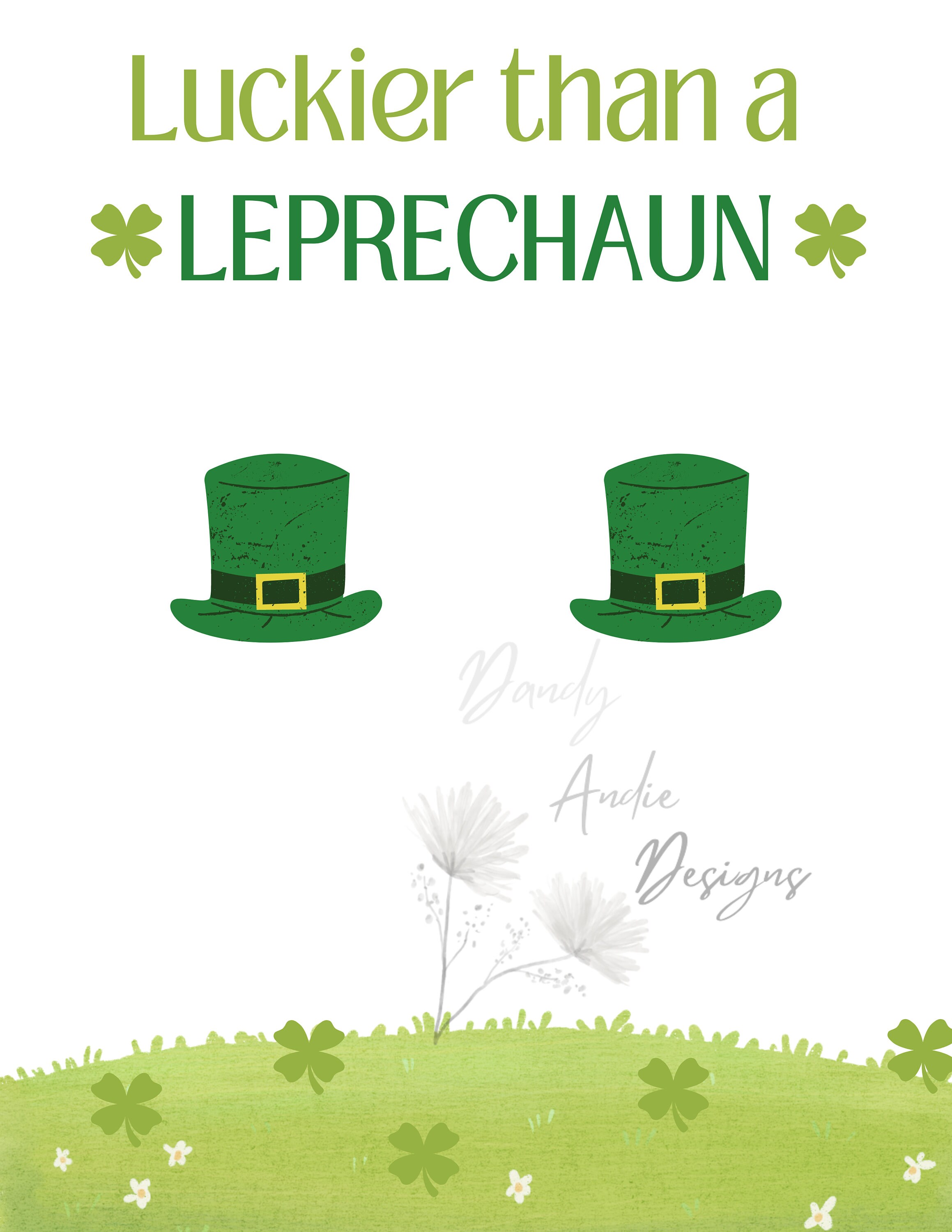 St. Patrick's Day Printable Craft Templates Lucky Charm Handprint ...