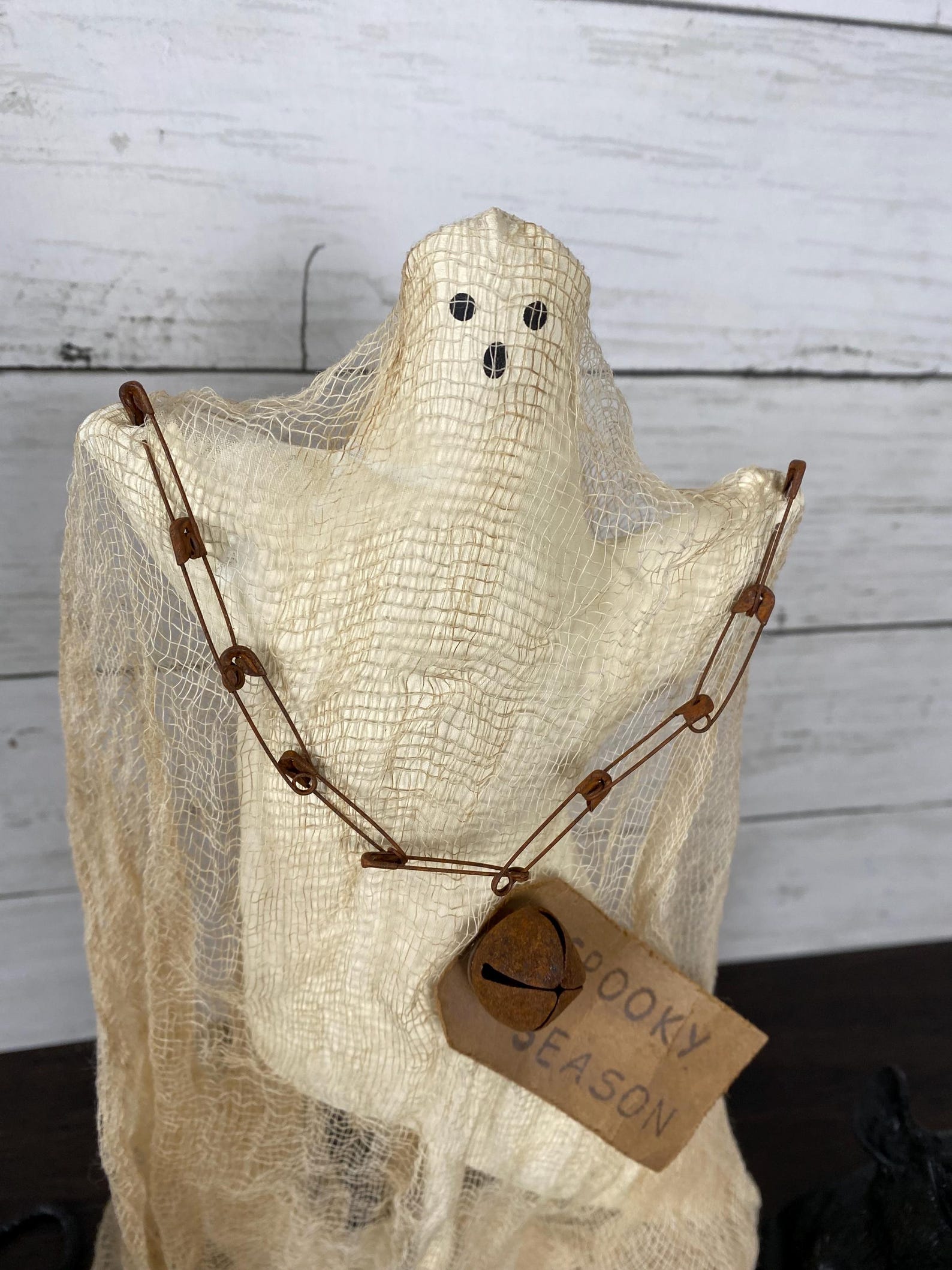 Adorable Primitive Ghost for Rustic Halloween Decor - Etsy