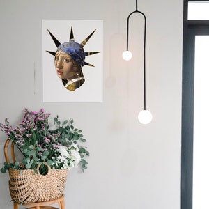 Johannes Vermeer Girl With a Pearl Earring Wall Art Canvas - Etsy