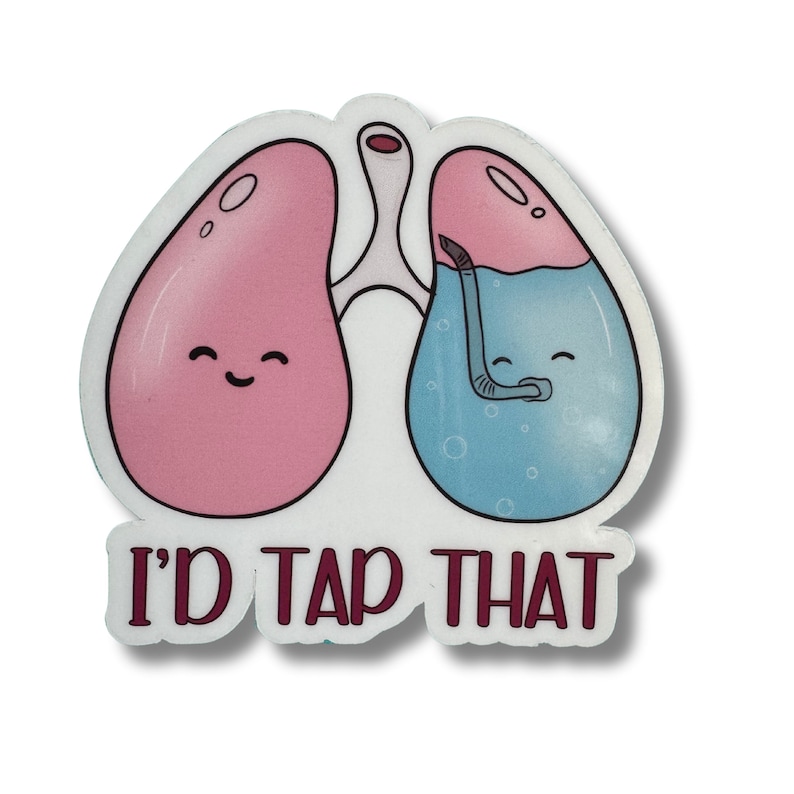 I'd Tap That Funny Nursing Sticker - Etsy
