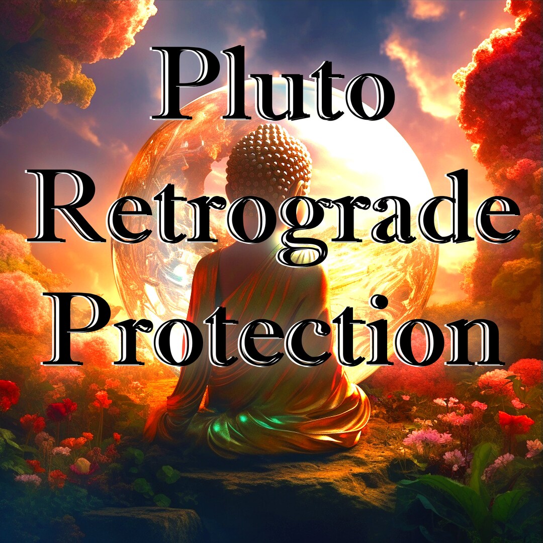 Pluto Retrograde Protection may 2 October 11 - Etsy