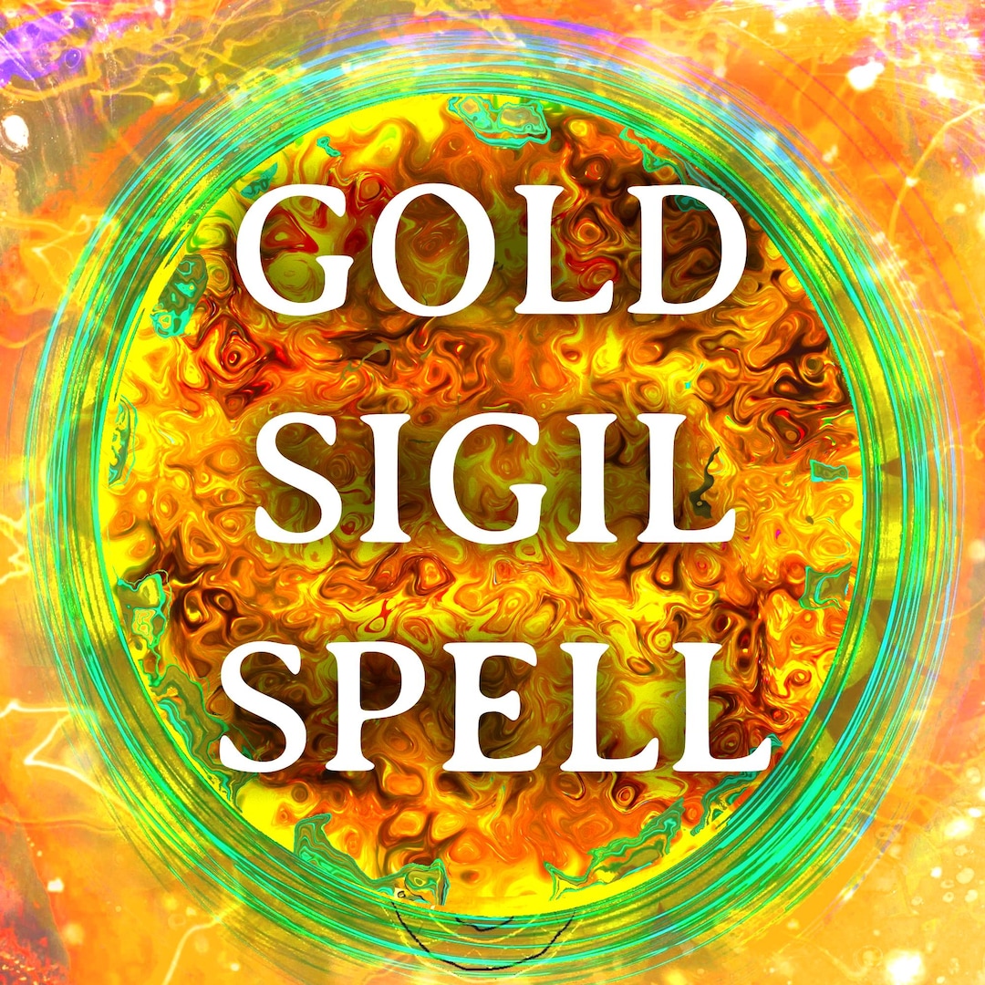 Gold Sigil Spell | Powerful Extended Ritual - Etsy