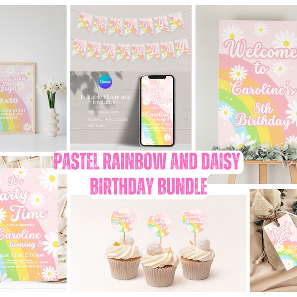 Pastel Rainbow - Etsy UK