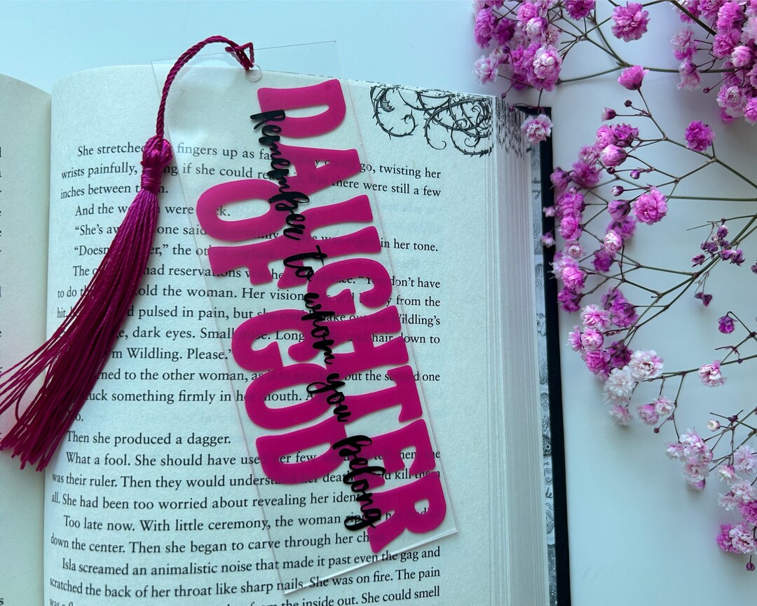 Daughter of God Acrylic Bookmark | Remember to Whom You Belong ...