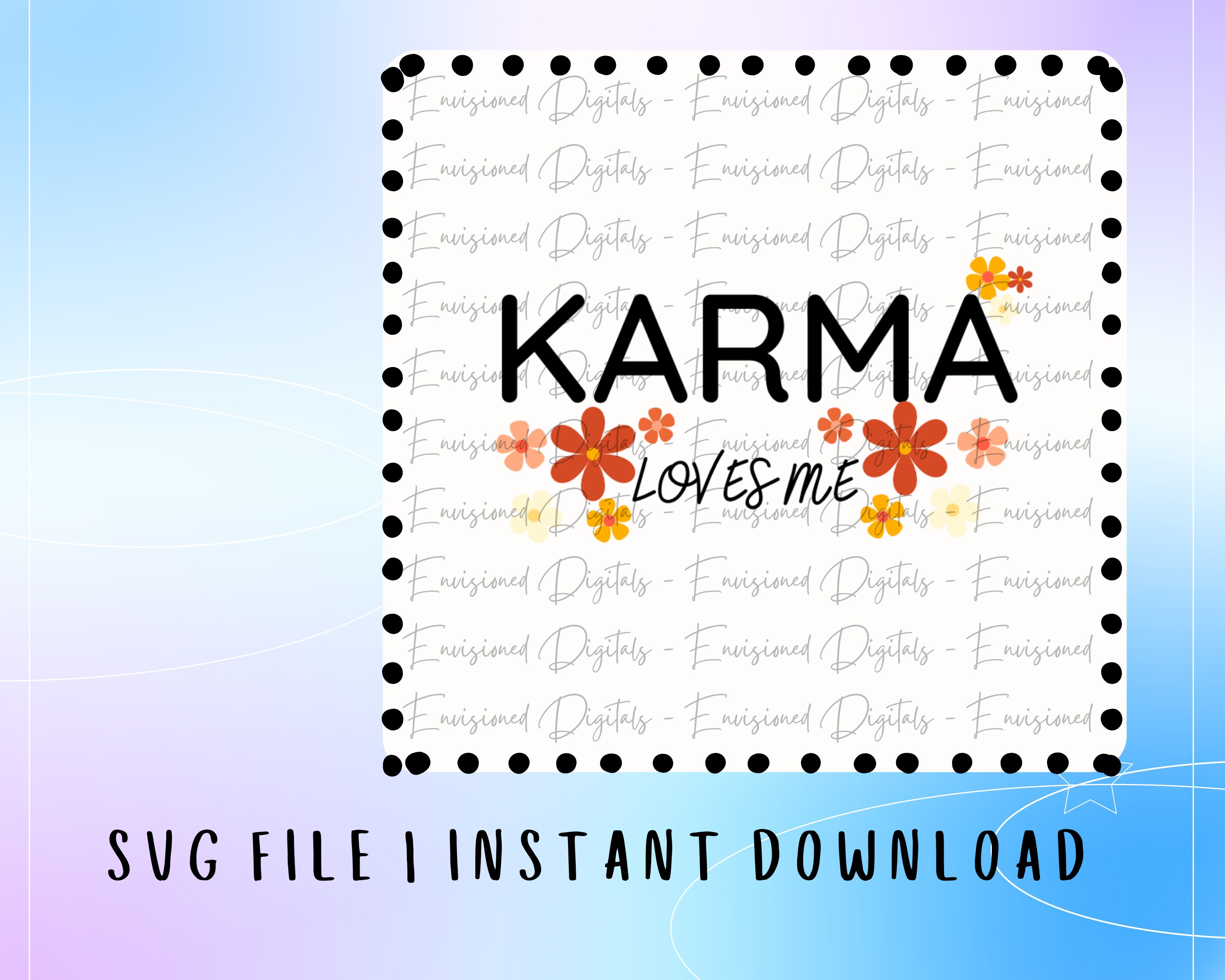 Karma Loves Me SVG Taylor Swift SVG Karma is My Boyfriend SVG Lyrics ...